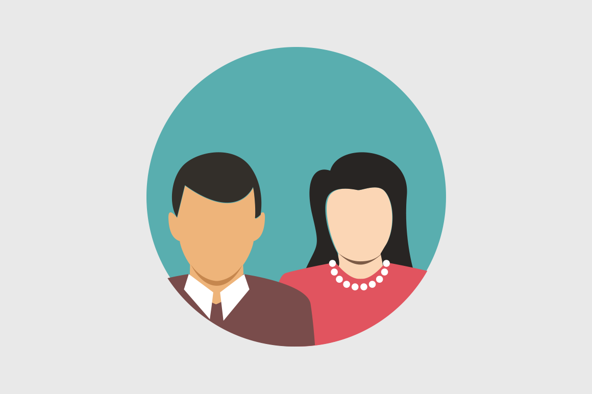 12 Group Avatar Icons - Creative VIP