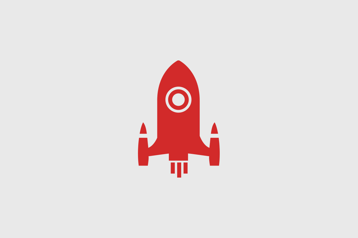 Red Rocket Icon