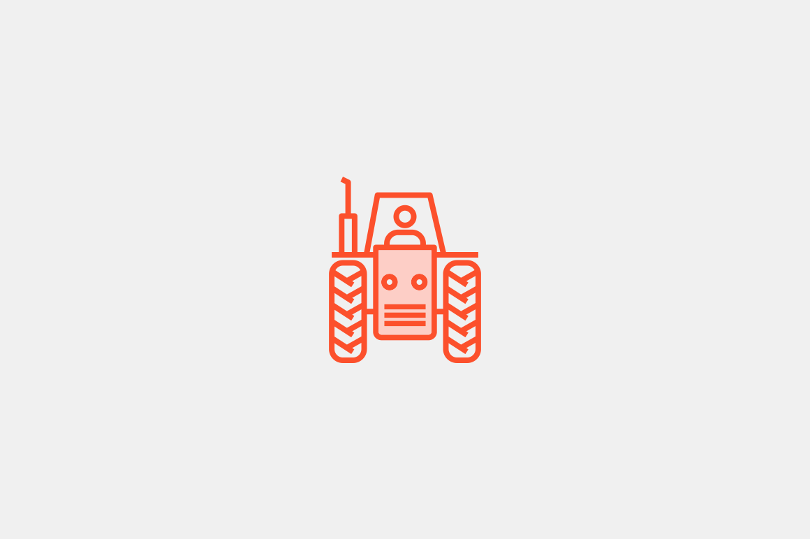 15 Tractor Icons - Creative VIP