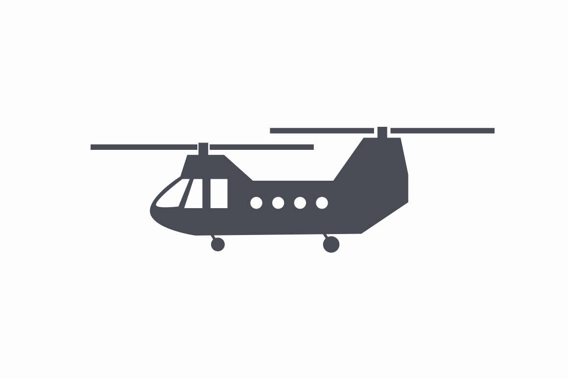 9 Helicopter Icons - Creative VIP